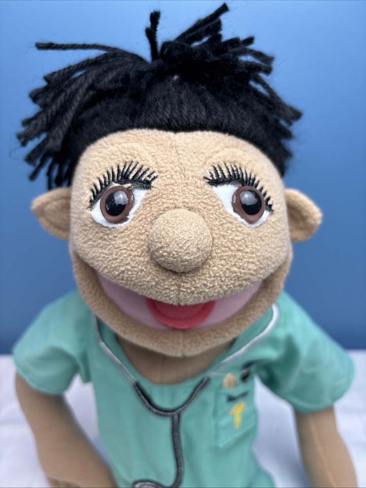 SML Melissa & Doug Puppets Chef Pee Pee Doctor Nurse King Ballerina Lot ...