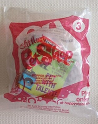 McDonalds toy - 2012 Littlest Petshop - "Pepper Clark #3", new | eBay