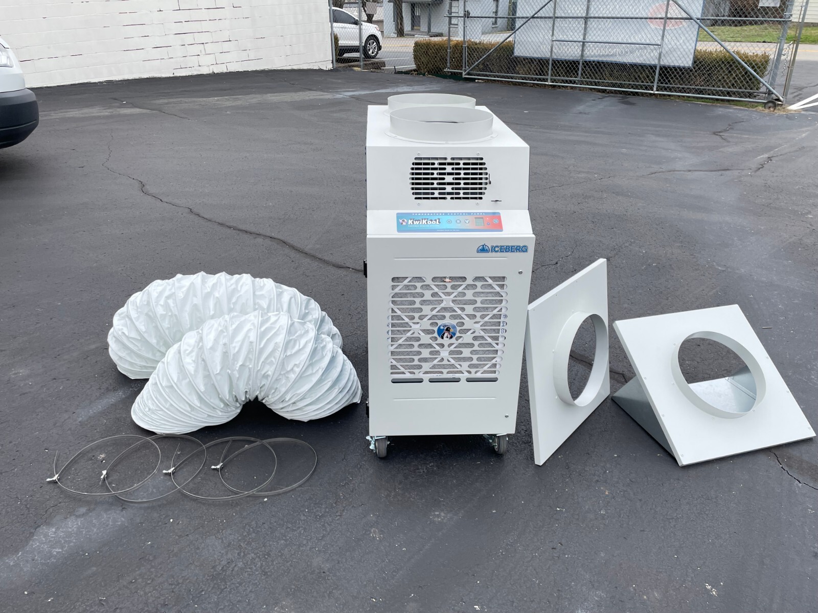 KwiKool KIB2421 24,000 BTU Portable Air Conditioner with Ducting Kit | eBay