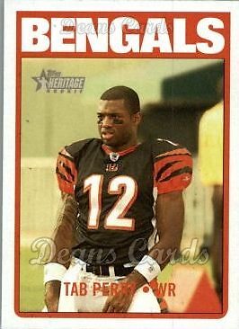 2005 Topps Heritage #272 Tab Perry Bengals RC UCLA 8 - NM/MT | eBay