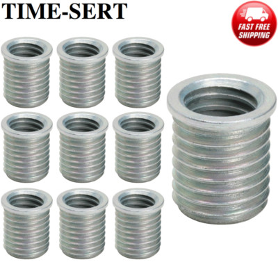 10 x Wurth M10 x 1.00 x 15mm TIME SERT® INSERTS 15mm length for ...