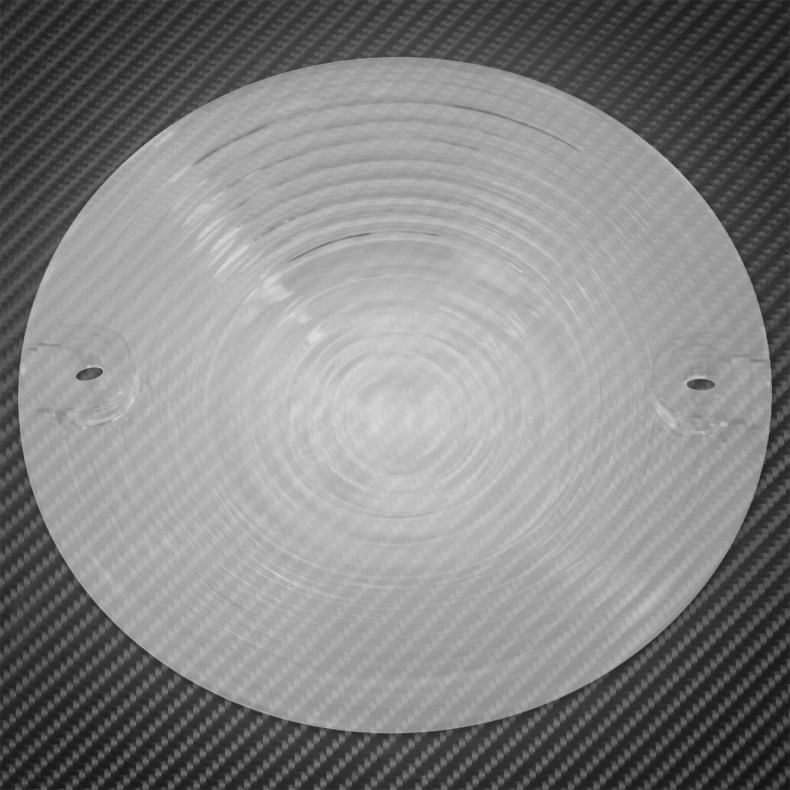 2x Clear Flat Turn Signal Light Indicator Cover Lens For Harley Touring ...