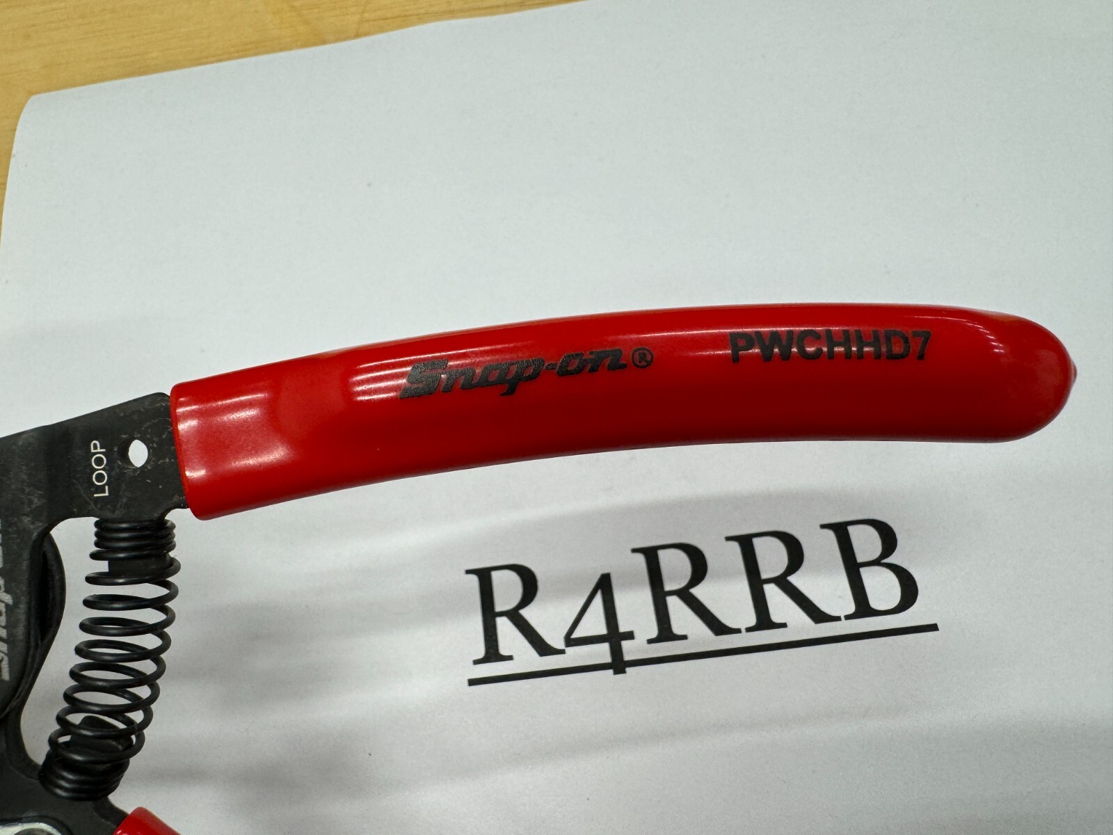 Snap-on Tools Inline 90¬∞ Angle Wire Stripper Cutter Plier 6 - 12 AWG ...