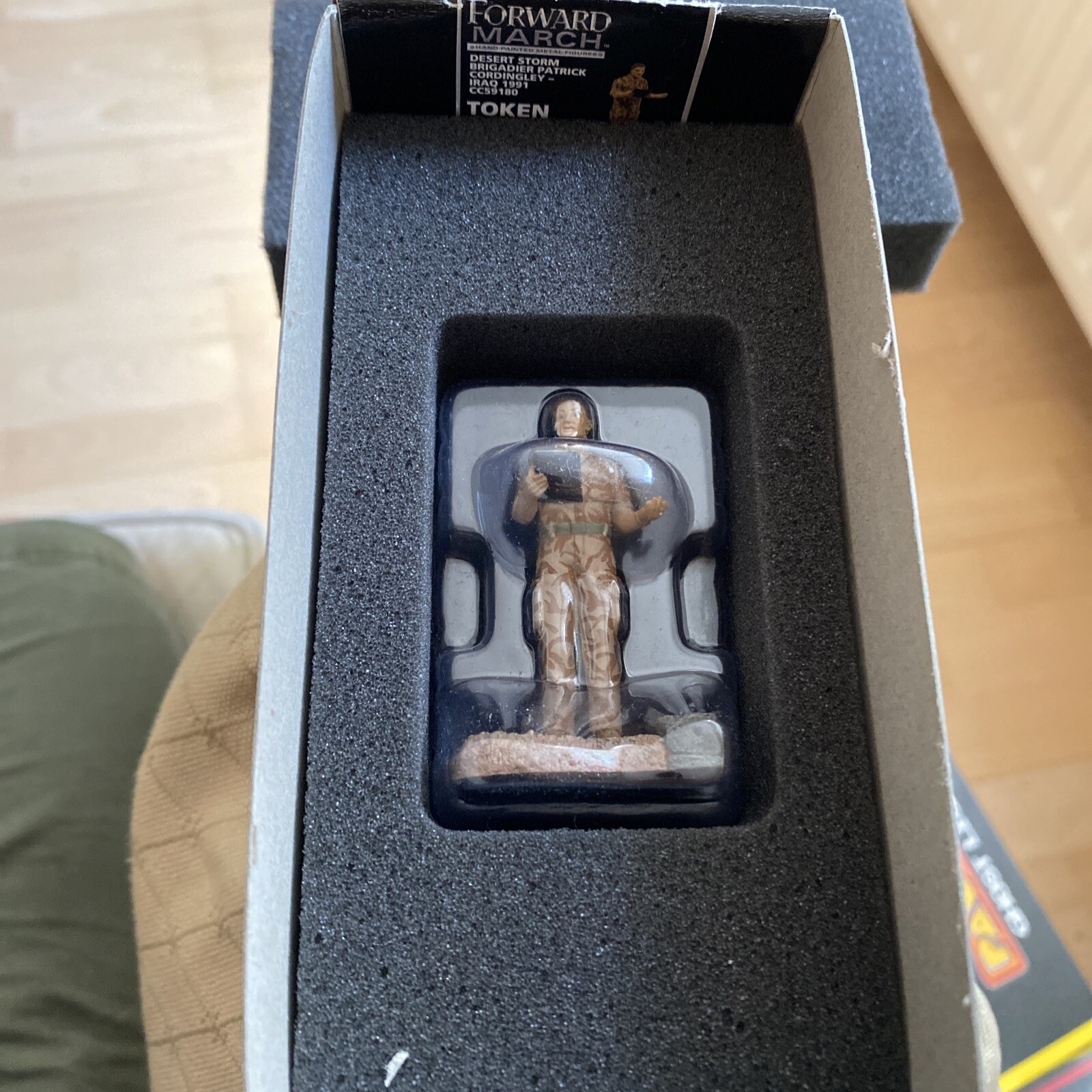 CORGI FORWARD MARCH CC59180 DESERT STORM BRIGADIER PATRICK CORDINGLEY ...