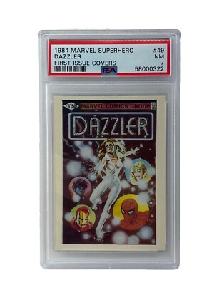 1984 Marvel Superhero First Issue Covers #49 Dazzler PSA 7 | eBay