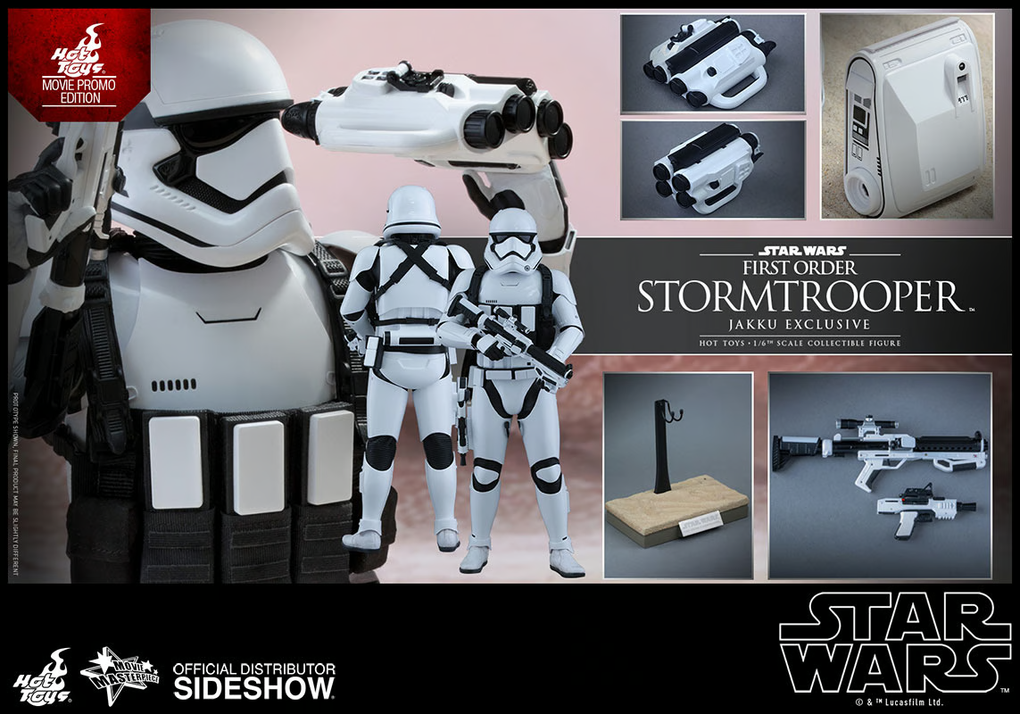 Hot Toys 1/6 Star Wars First Order Stormtrooper Jakku Exclusive MMS333 ...