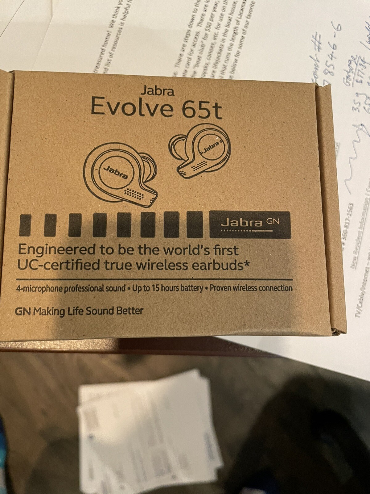 Jabra 6598-832-209 Evolve 65t Wireless Earbuds - Titanium Black ...