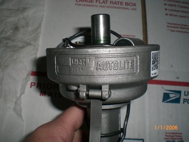 REMAN ORIGINAL AUTOLITE 67 Mustang 4 SP 4 V Ford 289 Distributor GT ...