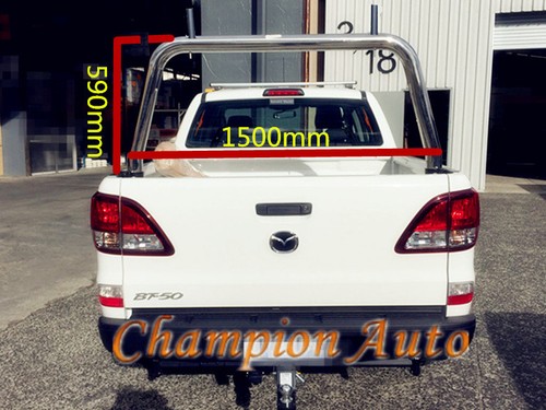 3'' Stainless Steel Ladder Rack fit Ford Ranger Mazda BT50 2012-08/2020 ...