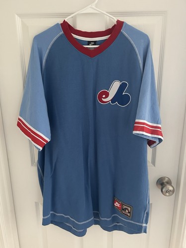 Vintage Nike Montreal Expos Cooperstown Jersey L | eBay