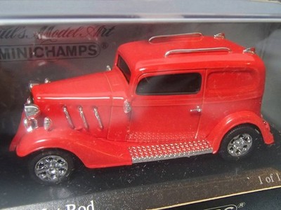 Minichamps 1/43 American Hot rod Red 400142264 | eBay UK