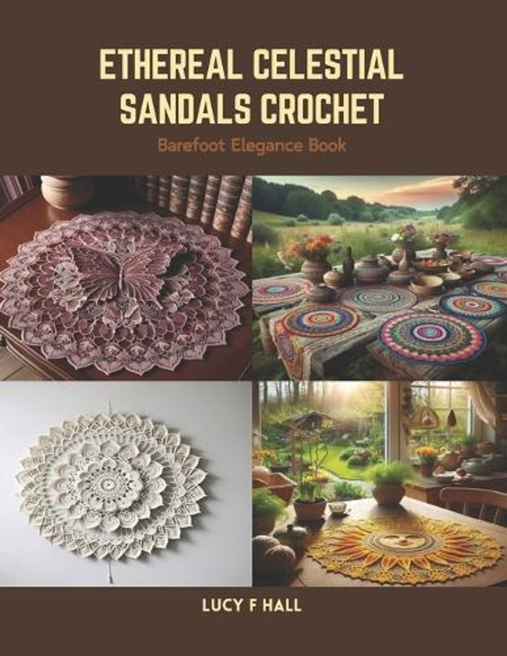 Ethereal Celestial Sandals Crochet: Barefoot Elegance Book by Lucy F ...
