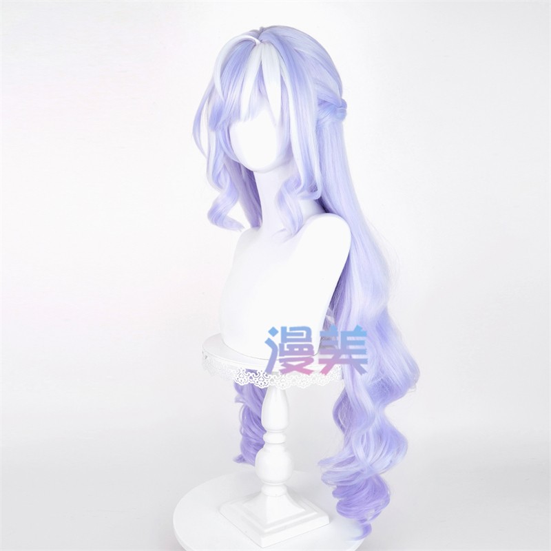 Anime Zenless Zone Zero Vivian Banshee Wig ZZZ Women's Cosplay Curly ...
