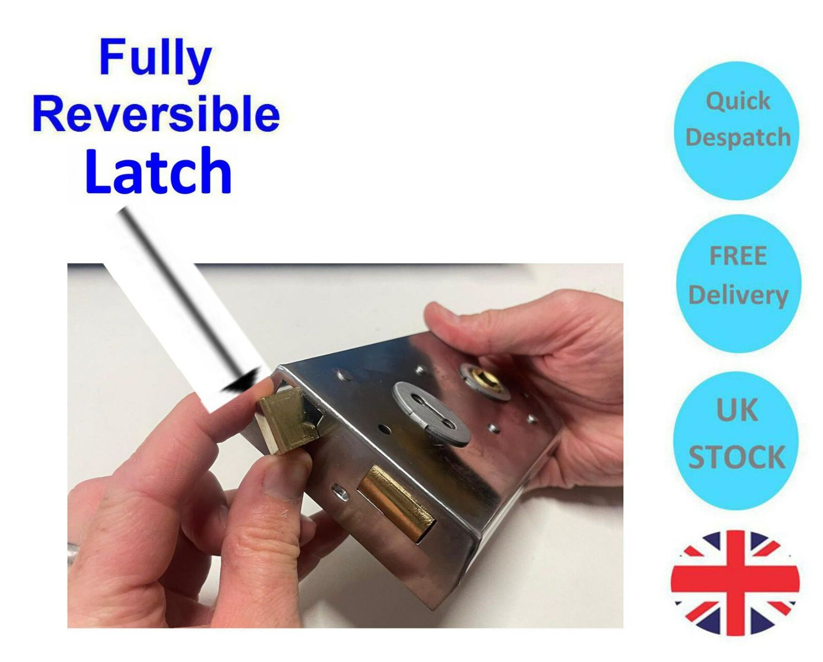 Polished Brass Rim Sash locks, Latches & Deadlocks Victorian Antique 4 ...