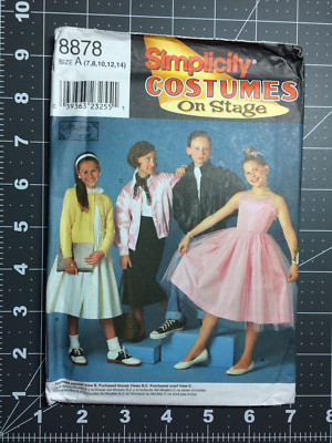 Simplicity #8878 ~ Pattern Dress Jacket Skirt Shirt ~ Child 7 8 10 12 ...