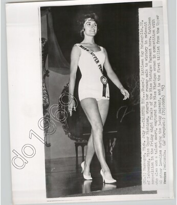 Kathleen Kay McLaughlin MISS UPPER MICHIGAN Beauty Queen 1963 Press ...