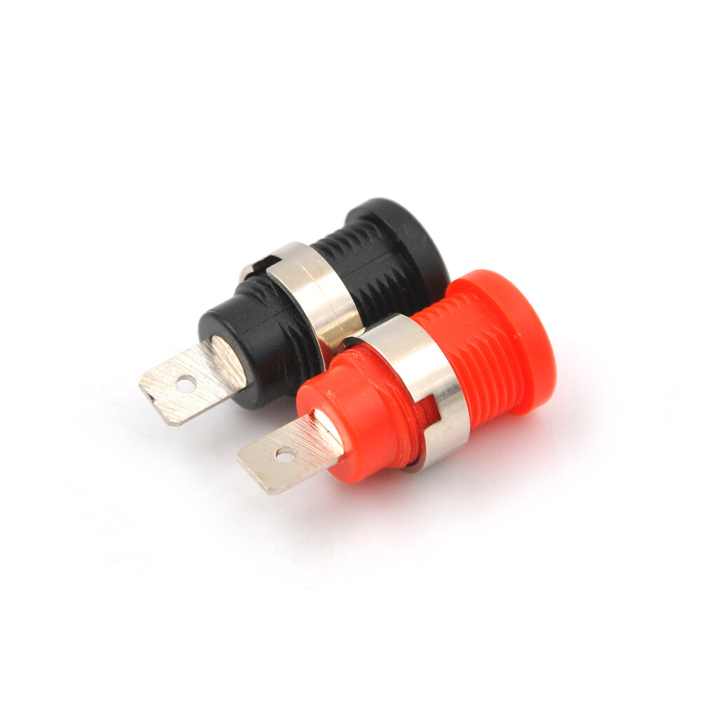 10Pcs Banana 4mm Female Jack Socket Panel Mount Binding Post Connecto ...