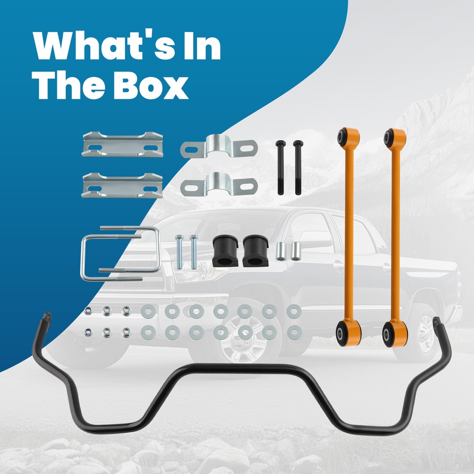 Rear Suspension Sway Bar Kit W/ bushings PTR11-34070 For Toyota Tundra ...