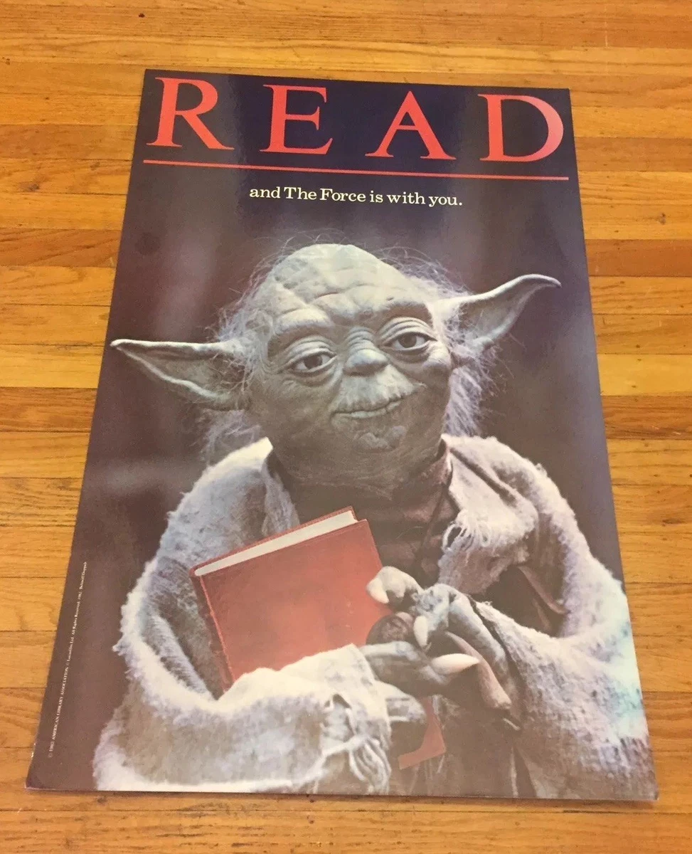 Yoda Read Poster