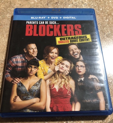 Blockers (Blu-ray + DVD + Digital Copy, 2018, 2-Disc Set, Unrated) John ...
