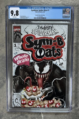 Symbiote Spider-Man #1 CGC 9.8 Nakayama Variant Sym-B-Oats - Venom ...