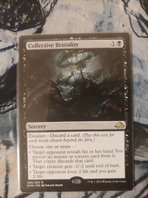Magic the Gathering MTG 1x COLLECTIVE BRUTALITY, RARE*COMBINE SHIPPING ...