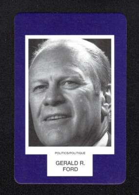 Gerald R. Ford President 1993 Face To Face Game Card Canadian Issue | eBay