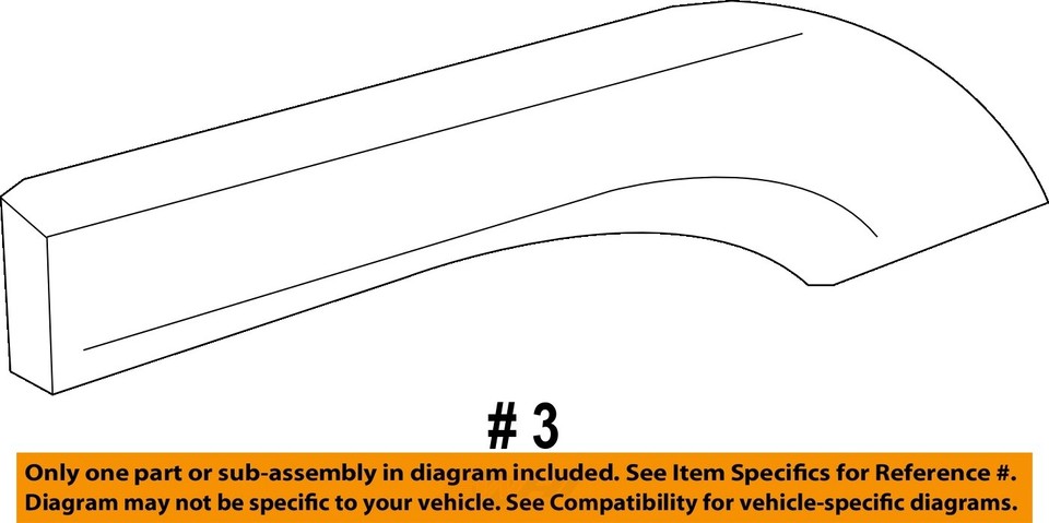 TOYOTA OEM 10-23 4Runner Quarter Panel Exterior Trim-Flare 7565435901 ...