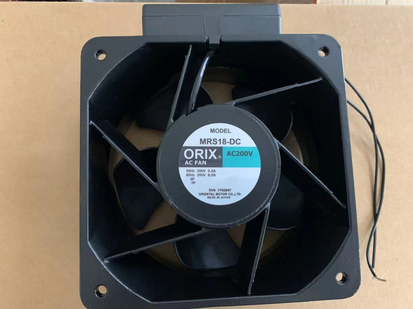 Inverter Axial Cooling fan MRS18-DC for ORIX 200V 0.4/0.5A 50/60HZ 180* ...