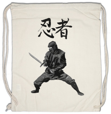 NINJA I Drawstring Bag Samurai Warrior Way of Sepuku Banzai Japan ...