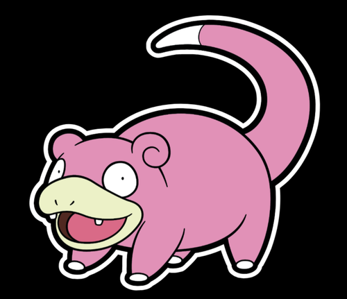 Pokémon anime monster slowpoke Cartoon - Sticker Decal Truck Car Phone ...