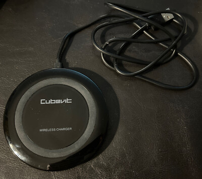 Wireless Charger, Cubevit Qi Wireless Table Top Charging Pad | eBay