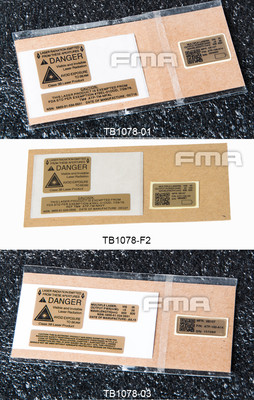 FMA Custom Decals Sticker For PEQ-15 LA-5 Case TB1078 | eBay