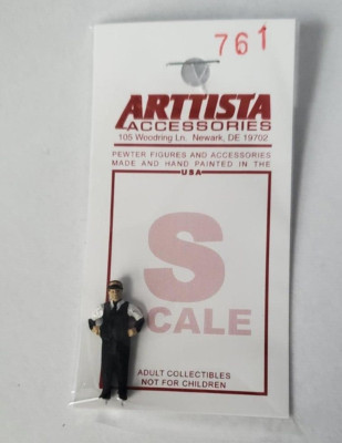 Arttista #761 - Tower Boss - S SCALE Figure - Model Trains - NEW | eBay
