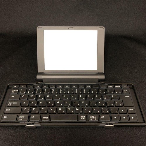 KINGJIM DM30 DM-30 SIL Digital Memo Pad Pomera Foldable Keyboard Used ...