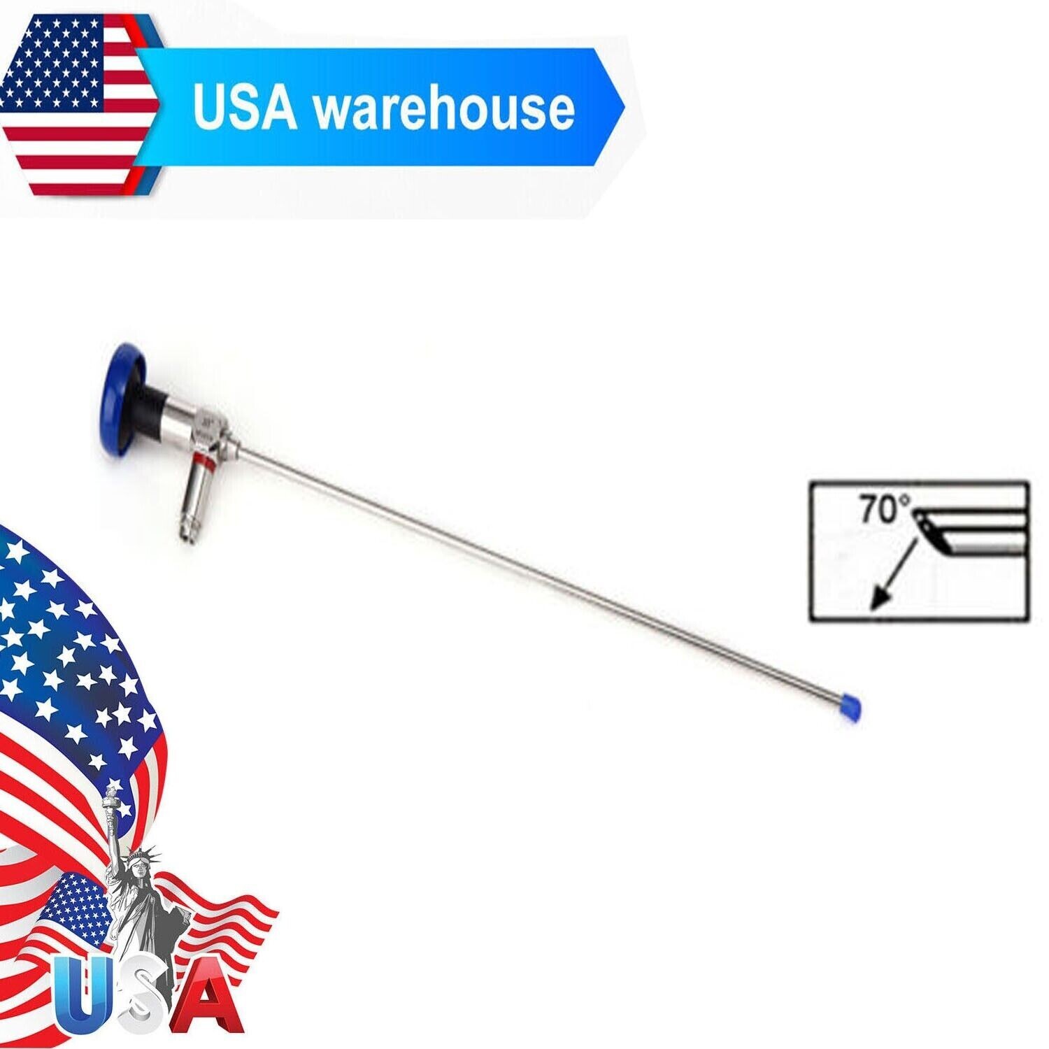 Sale/Medical Endoscope 70° Degree ø4x175mm Sinuscope Connector ENT Nose ...