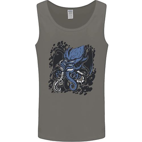 Cyberpunk Cthulhu Kraken Octopus Mens Vest Tank Top | eBay