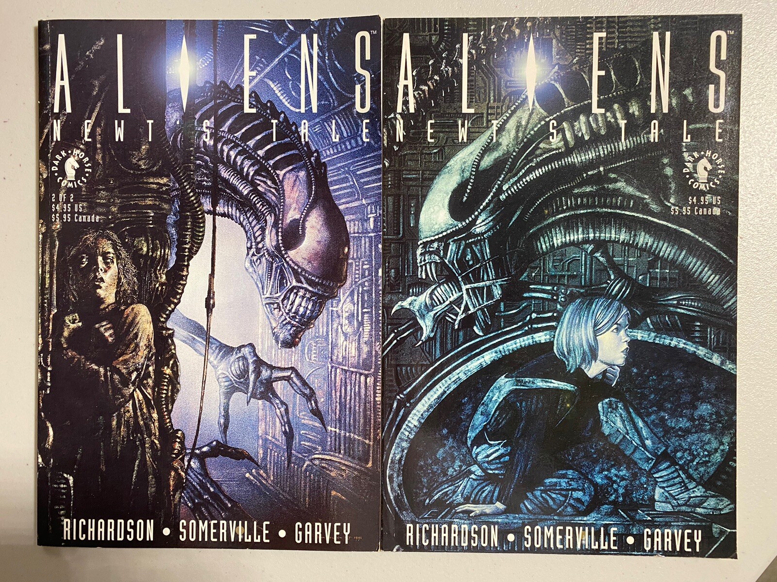Aliens Newt's Tale Dark Horse Comics set 1-2 lot of 2 comic books ...