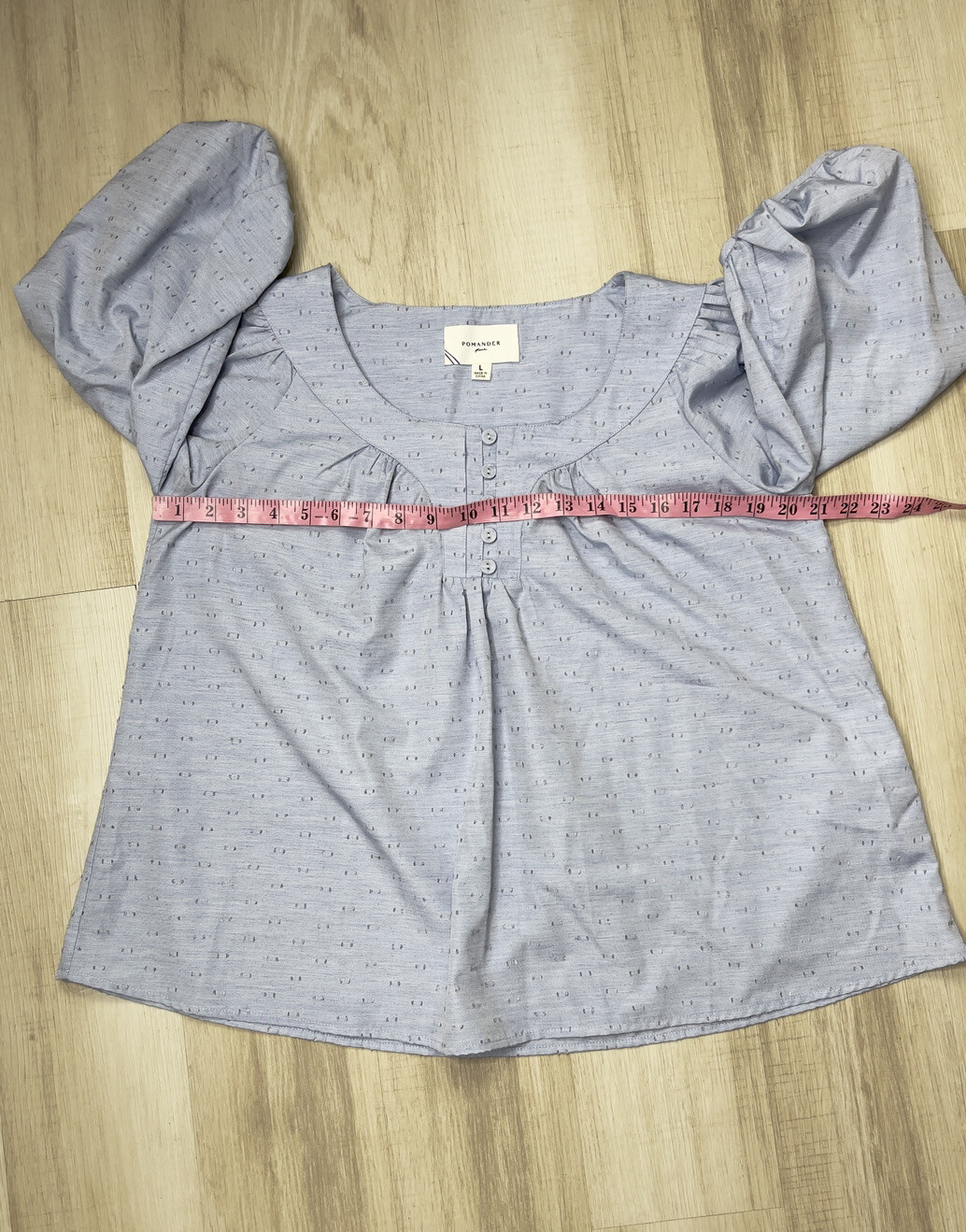 TUCKERNUCK Pomander Place Inara Blouse. Size: L - Gem