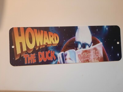 Howard the Duck Movie Banner Marquee 4x12 Metal Wall Sign | eBay