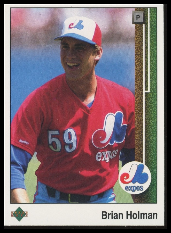 1989 Upper Deck #356 Brian Holman Montreal Expos Rookie | eBay
