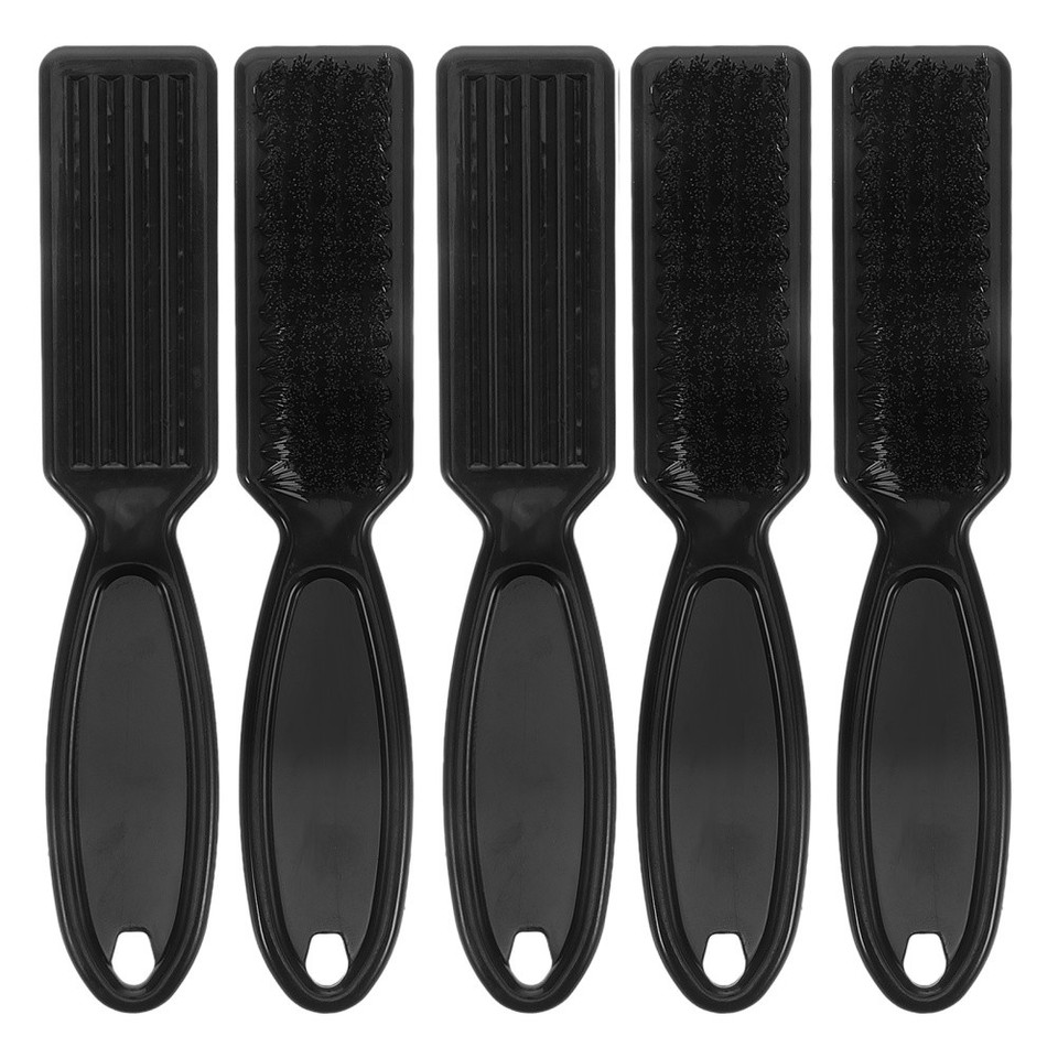 5pcs Beard Brush: Shaving Brush with Long Handle Beard Comb Detangling ...