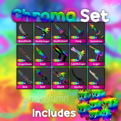 Roblox MM2 Chroma Set Pets Included *HIGH VALUE + LEGIT* | eBay