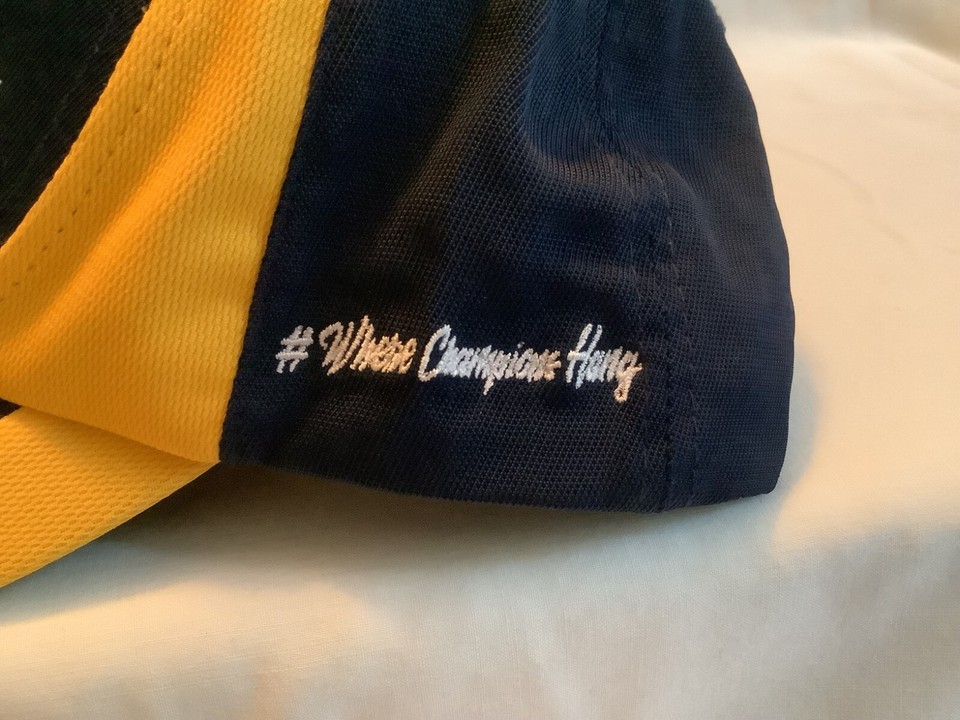 The Torque Show Baseball Hat/Cap Navy Blue / Yellow Color Block New No ...