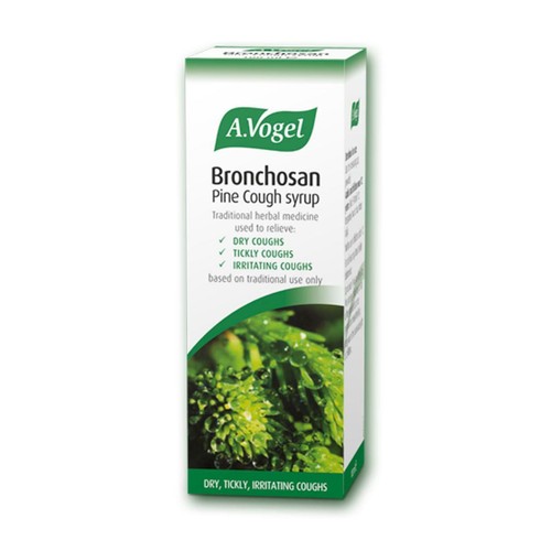 💚 A.Vogel Natural Bronchosan Pine Dry Cough Syrup 100ml 7610313808212 ...