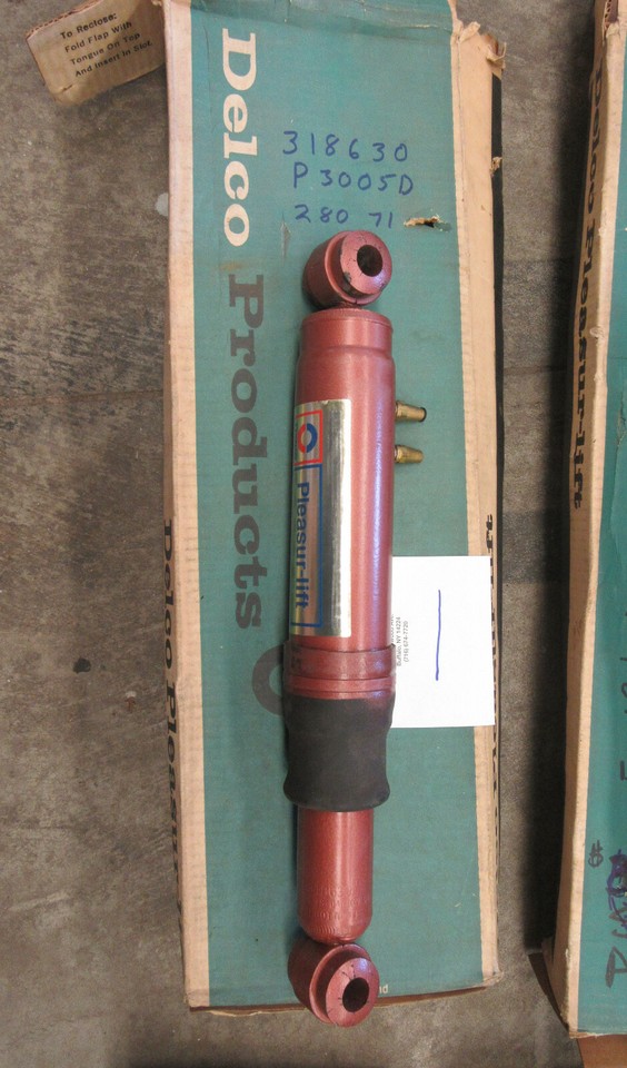 NOS Delco Pleasur-Lift Air Shock - listing is for ONE shock only oem ...
