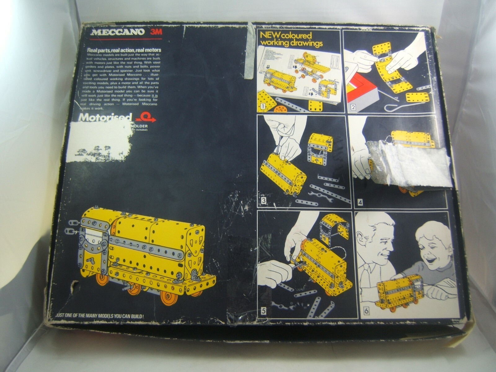 Vintage 3M 1970s Meccano Construction Set Incomplete | eBay