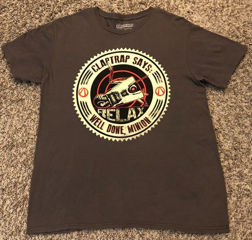 Borderlands 2 Claptrap Official Loot Crate Well Done, Minion Men's T ...