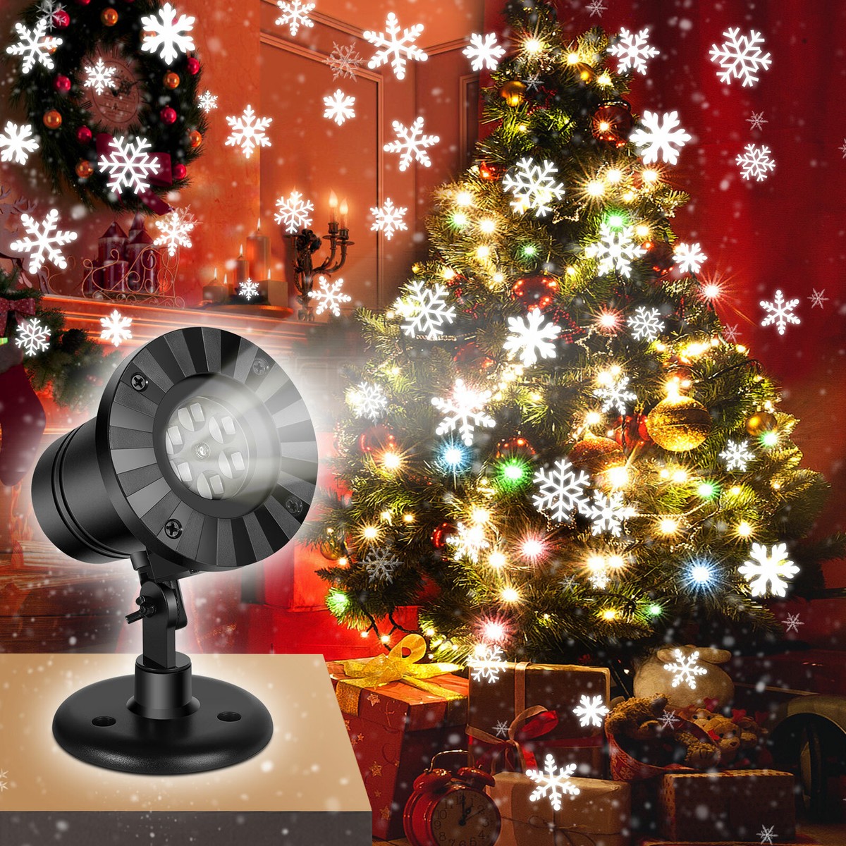 Snowflake Led Projector Atronor Outdoor LED Snowflake Projector Lights