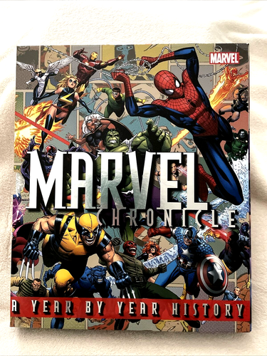 Marvel Chronicle: A Year by Year History 2008 HC Boxed Edition with 2 ...